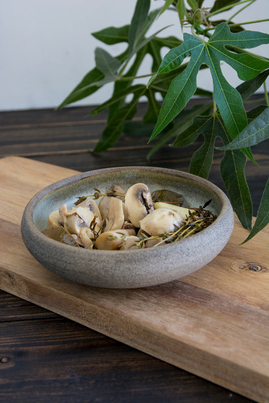 Rustic Ceramic Tapas Bowl – Handmade Low Serving Dish in 6 Colors – Mad ...