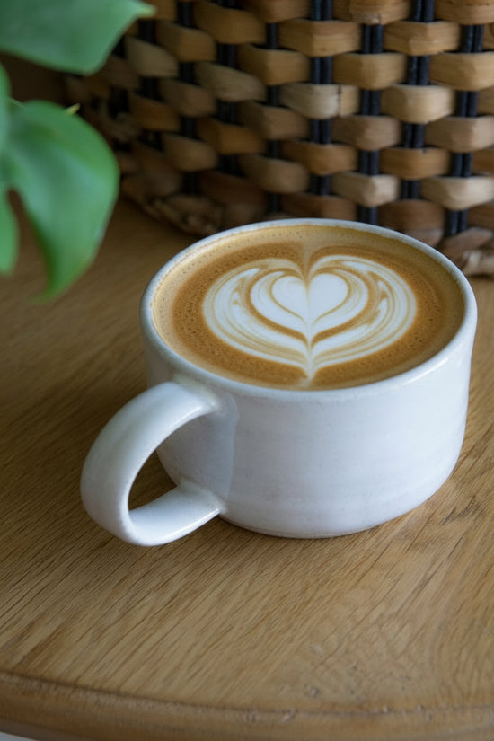 Modern Ceramic Cappuccino Coffee – Mad About Pottery