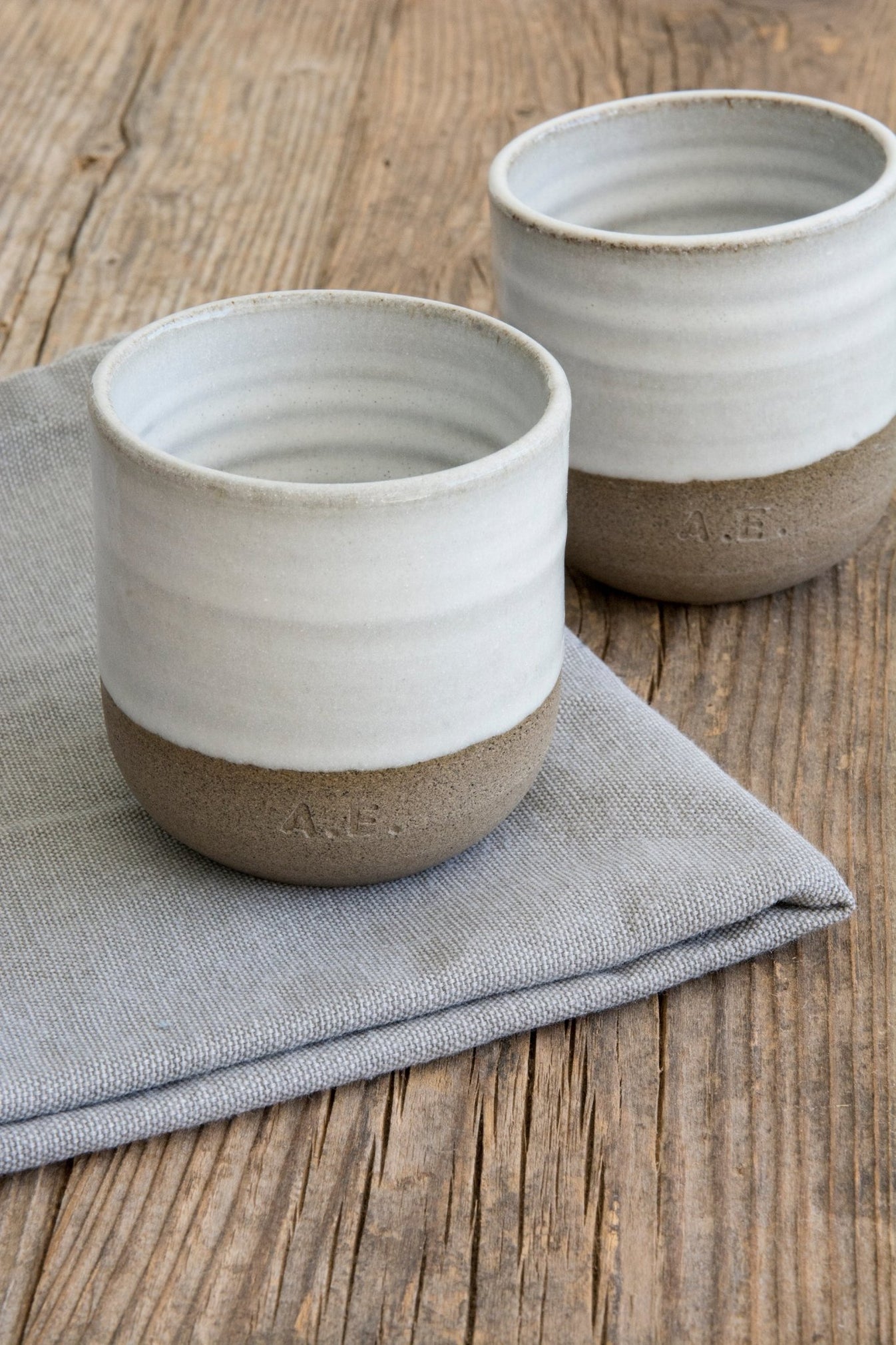 Custom Coffee Cups | Handmade Personalized Cups | Mad About Pottery ...