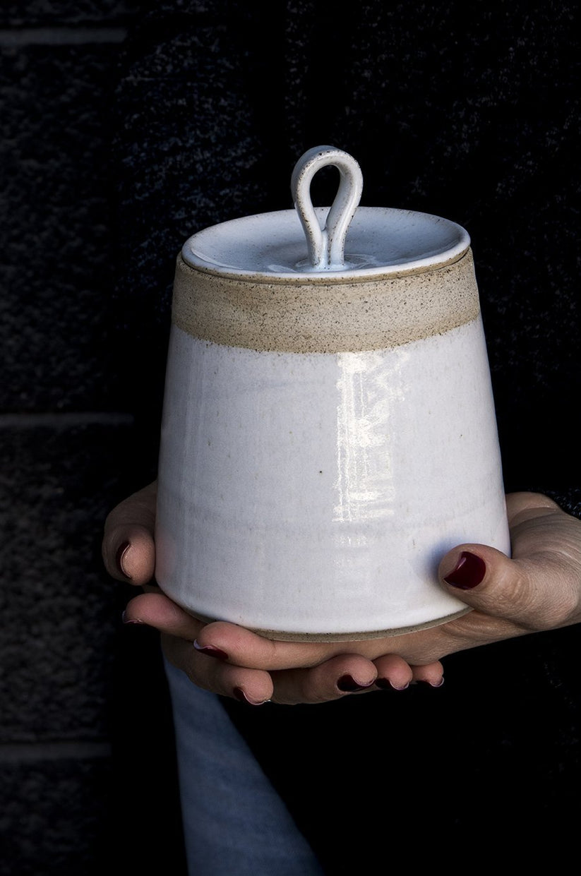 Handmade Ceramic Kitchen Canister – Mad About Pottery
