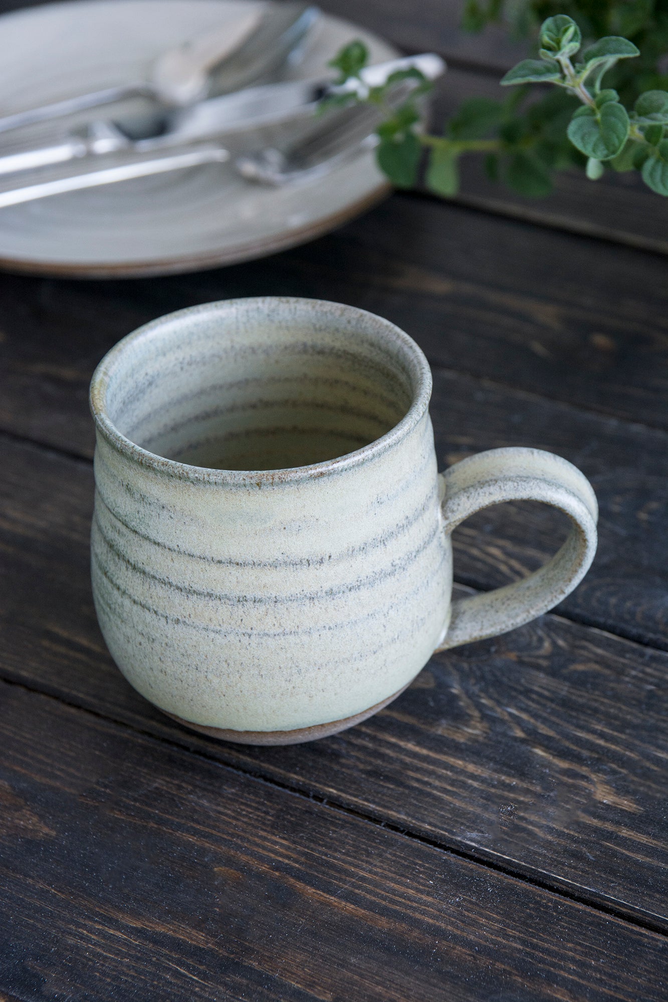 Handcrafted Pottery Coffee Mug | 300 ml / 10 ounces Rustic Pottery Mug ...