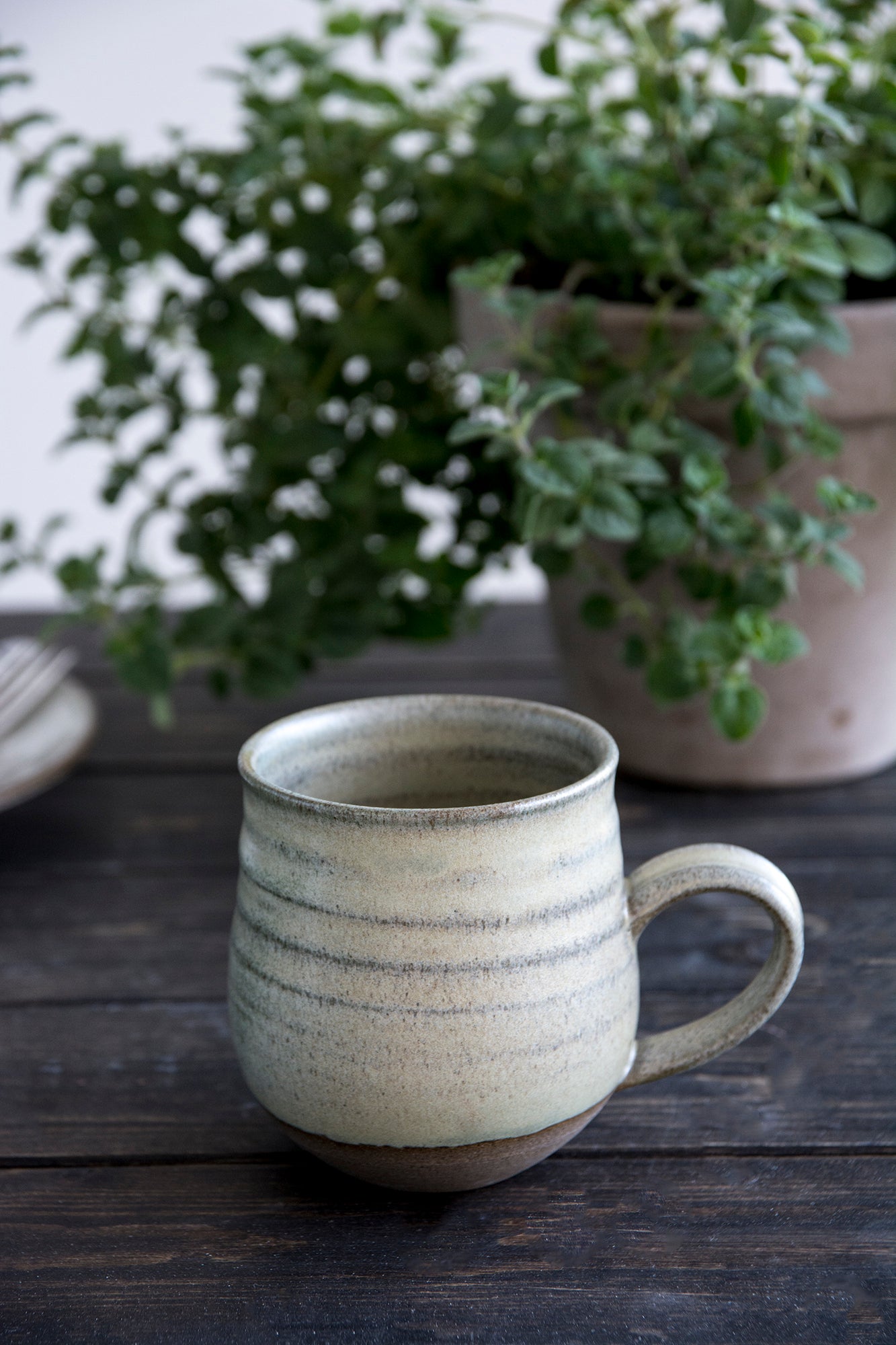 Handcrafted Pottery Coffee Mug | 300 ml / 10 ounces Rustic Pottery Mug ...