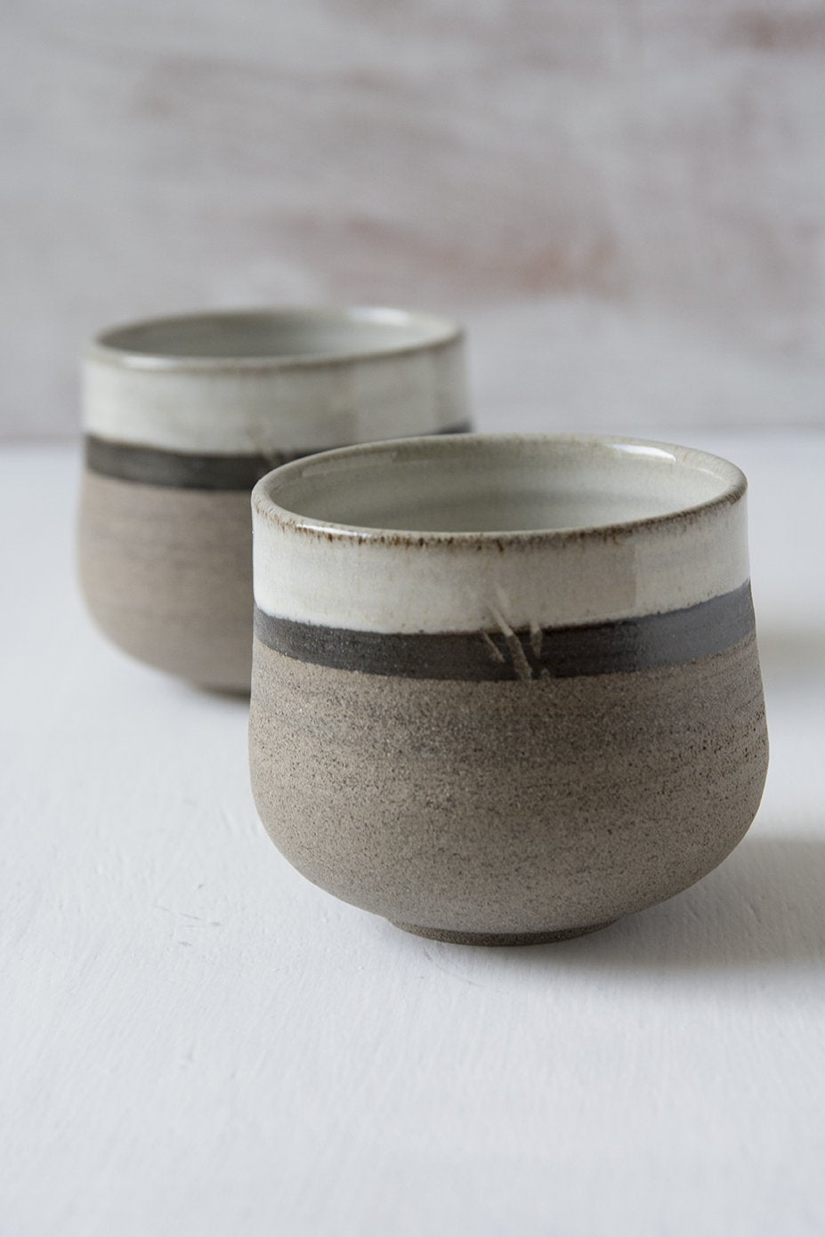 Flat White Handmade 150 fl. oz Pottery Cups – Mad About Pottery